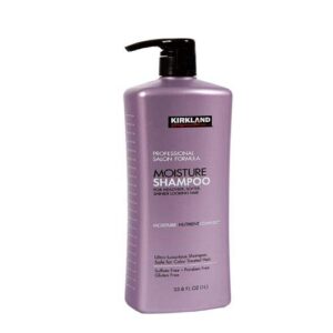 kirkland signature professional salon formula moisture shampoo 1 l (pack of 1) bottle