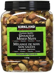 kirkland signature extra fancy unsalted mixed nuts 2.5 (lb)