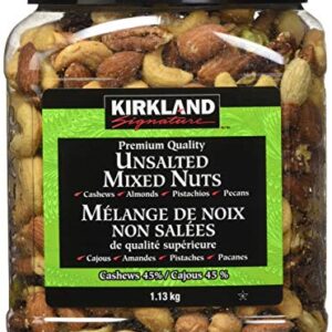 Kirkland Signature Extra Fancy Unsalted Mixed Nuts 2.5 (LB)