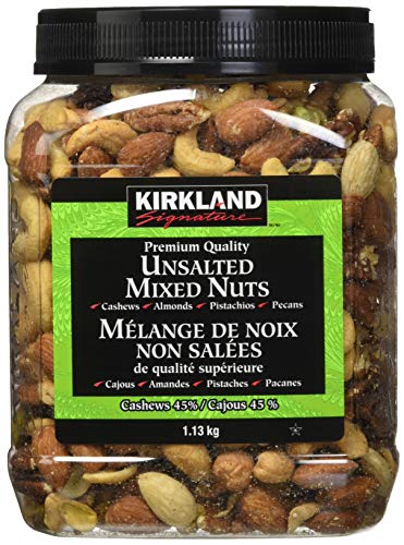 Kirkland Signature Extra Fancy Unsalted Mixed Nuts 2.5 (LB)