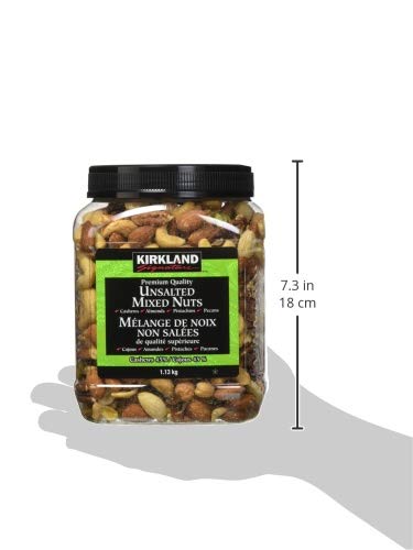 Kirkland Signature Extra Fancy Unsalted Mixed Nuts 2.5 (LB)