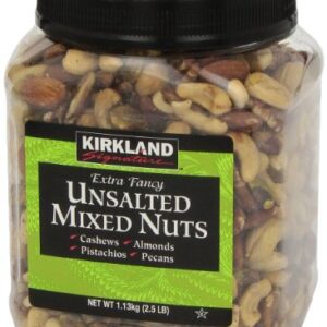 Kirkland Signature Extra Fancy Unsalted Mixed Nuts 2.5 (LB)