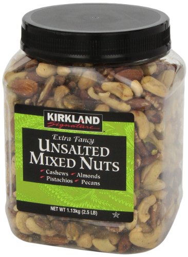 Kirkland Signature Extra Fancy Unsalted Mixed Nuts 2.5 (LB)