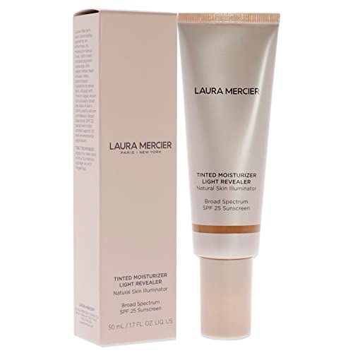 Laura Mercier Tinted Moisturizer Light Revealer Illuminator SPF 25-5N1 Walnut Sunscreen Women 1.7 oz