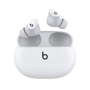 beats studio buds – true wireless noise cancelling earbuds – compatible with apple & android, built-in microphone, ipx4 rating, sweat resistant earphones, class 1 bluetooth headphones – white