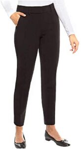 kirkland signature ladies’ ankle pant (black, 12)