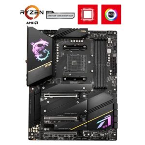 MSI MEG X570S ACE MAX Gaming Motherboard (ATX, AMD, Socket AM4. DDR4, PCIe 4, CFX, M.2 Slots, Wi-Fi 6E)