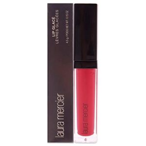 laura mercier lip glace for women, lip gloss, poppy, 0.15 ounce