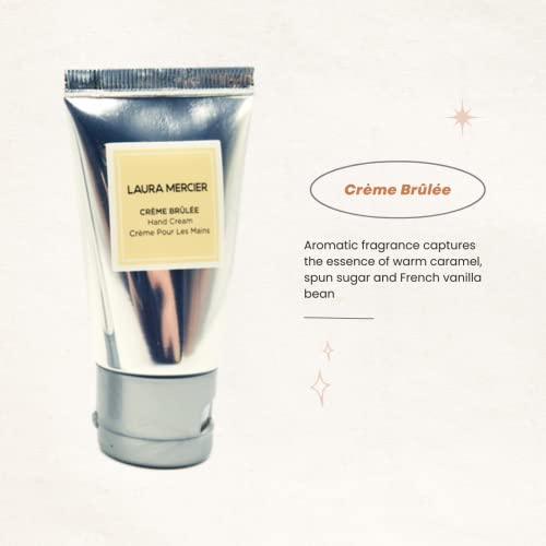 Laura Mercier 3-Pc. Party Of Three Hand Cream Travel Size Set:: Almond Coconut, Ambre Vanille, Crème Brûlée