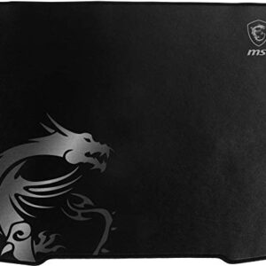 MSI Agility GD30 - Gaming Mouse Pad, Silk Gaming Fabric Surface, Soft Seamed Edges, Anti-Slip Base - 450 x 400 x 3 mm