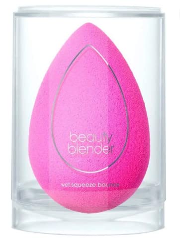 The BEAUTYBLENDER Original Pink Blender Makeup Sponge for blending liquid Foundations, Powders and Creams. Flawless, Professional Streak Free Application Blend, Vegan, Cruelty Free and Made in the USA