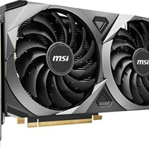 MSI Gaming GeForce RTX 3070 LHR 8GB GDRR6 256-Bit HDMI/DP Nvlink Torx Fan 2 Ampere Architecture OC Graphics Card (Ventus 2X)