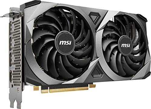 MSI Gaming GeForce RTX 3070 LHR 8GB GDRR6 256-Bit HDMI/DP Nvlink Torx Fan 2 Ampere Architecture OC Graphics Card (Ventus 2X)