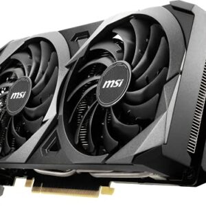 MSI Gaming GeForce RTX 3070 LHR 8GB GDRR6 256-Bit HDMI/DP Nvlink Torx Fan 2 Ampere Architecture OC Graphics Card (Ventus 2X)