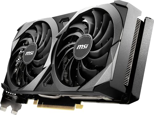 MSI Gaming GeForce RTX 3070 LHR 8GB GDRR6 256-Bit HDMI/DP Nvlink Torx Fan 2 Ampere Architecture OC Graphics Card (Ventus 2X)