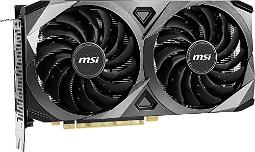 MSI Gaming GeForce RTX 3070 LHR 8GB GDRR6 256-Bit HDMI/DP Nvlink Torx Fan 2 Ampere Architecture OC Graphics Card (Ventus 2X)