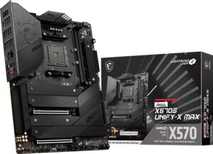 msi meg x570s unify-x max gaming motherboard (atx, amd, socket am4. ddr4, pcie 4, cfx, m.2 slots, wi-fi 6e)