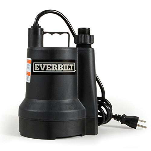 Everbilt SUP54-HD 1/6 HP Plastic Utility Pump