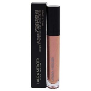 laura mercier caviar chrome veil lightweight liquid eye colour – crystal rose, 0.2 ounce