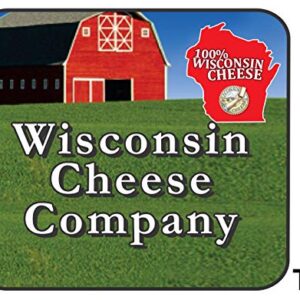 WISCONSIN CHEESE COMPANY'S - Specialty Cheese Block Sampler & Sausage Gift Box - 5-4oz. Cheese Blocks: Smoked Cheddar Cheese, Gouda Cheese, Swiss Cheese, Cheddar Salami Cheese, Tomato Basil Cheddar Cheese & 1-12oz. Original Summer Sausage. The Perfect Che