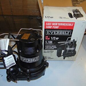 Everbilt 1/2 HP Cast Iron Sump Pump