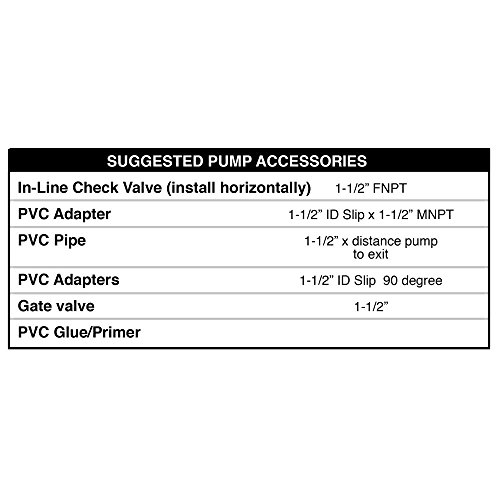 Everbilt 3/10 HP Cast Iron Sump Pump