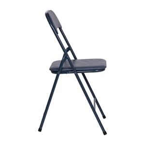 Flash Furniture 5 Piece Navy Folding Card Table and Chair Set