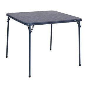 Flash Furniture 5 Piece Navy Folding Card Table and Chair Set