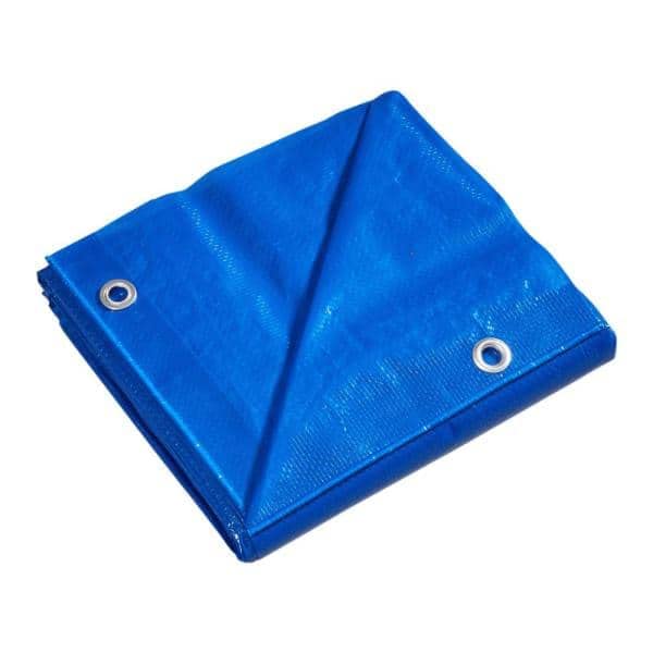 EVERBILT PY004 12 ft. x 16 ft. Blue Medium Duty General Purpose Tarp