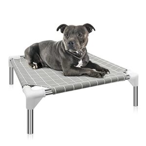 tensorsine ® elevated pet bed dog cot- pet bed for small dogs | raised dog bed for indoor and outdoor use for small pets