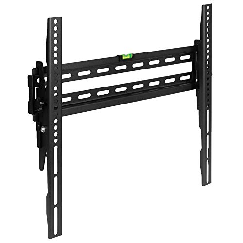 Flash Furniture FLASH MOUNT Tilt TV Wall Mount with Built-In Level - Max VESA Size 400 x 400mm - Fits most TV's 32" - 55" (Weight Capacity 120LB)