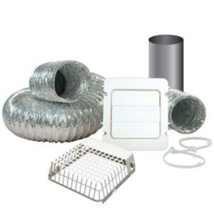 dryer vent kit with guard