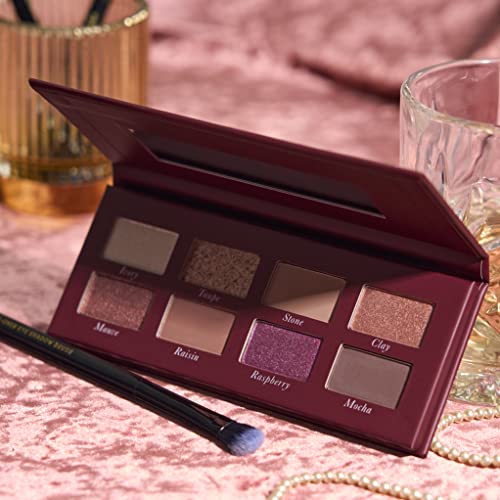 LAURA GELLER NEW YORK Blend Away Berry & Bright Eyeshadow Palette | 8 Pigmented Matte and Shimmer Eyeshadows