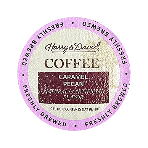 Harry & David Coffee in Single Serve Cups, 4/18 ct boxes (72 Count) (Caramel Pecan)