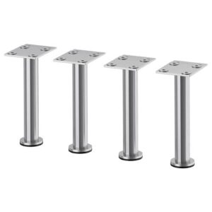 ikea – capita leg, stainless steel 6 1/4-6 3/4″ (x4)