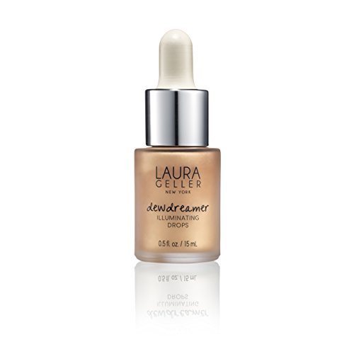 LAURA GELLER NEW YORK Dewdreamer Illuminating Drops, Gilded Honey, 0.5 Fl Oz