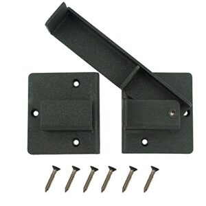 everbilt black extra heavy duty gate flip latch