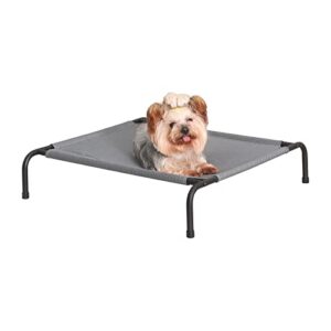 CZPET Elevated Cat Bed Puppy Hammock Raised Cooling Bed Portable Indoor and Outdoor Pet Bed Washable Breathable Mesh Bed Stable Pet Bed (Pet Bed)