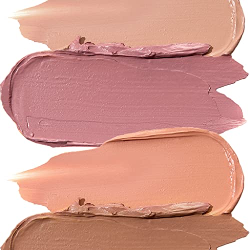 LAURA GELLER Just Swipe Liquid Eyeshadow - Cocoa - Cream-to-Powder - Lightweight Crease-Proof Velvety Color - Long-Lasting Finish