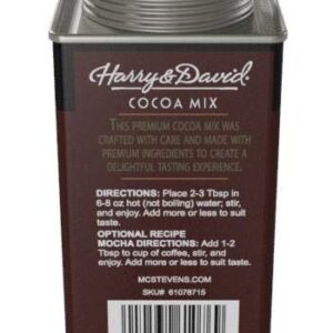 Harry & David Truffle Cocoa Mix, Sweet Milk Chocolate, 6.25 Ounce