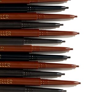 LAURA GELLER NEW YORK INKcredible Precision Gel Eyeliner - Blackbird - Waterproof - Retractable Eyeliner - Ultra-Thin Tip