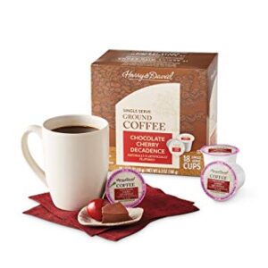 Harry & David Chocolate Cherry Decadence Single-Serve Coffee (18 Cups)