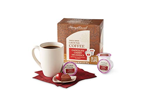 Harry & David Chocolate Cherry Decadence Single-Serve Coffee (18 Cups)