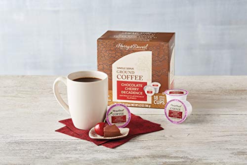 Harry & David Chocolate Cherry Decadence Single-Serve Coffee (18 Cups)