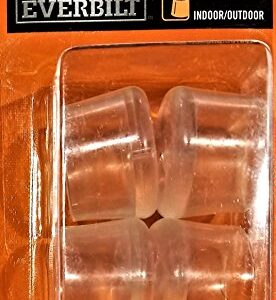 Everbilt Clear 7/8 Inch Leg Tips, 4-Pack