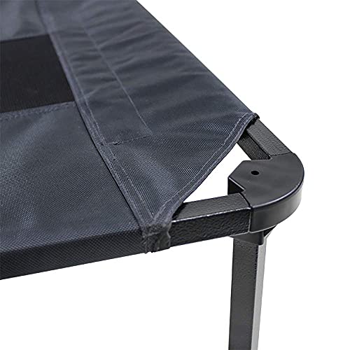 Lucky Dog 42'' Elevated Pet Bed Cot | Indoor & Outdoor Use | Gray