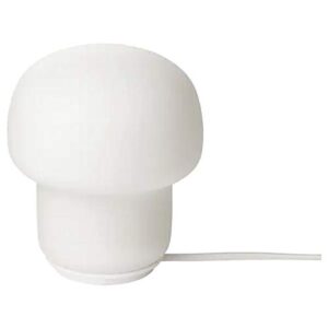 ikea glass table lamp, white, pack of 1