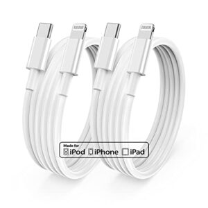 long iphone 12 13 14 fast charger cable 10ft,[apple mfi certified] usb c to lightning cable,type c port support apple charging cord for iphone 14 pro/14/13 pro/12 pro max/12 mini/11 pro/xs/xr/ipad.