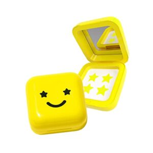 starface hydro-stars big yellow, hydrocolloid pimple patches, absorb fluid and reduce inflammation, cute star shape, vegan and cruelty-free skincare (32 count)