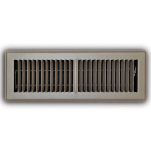 everbilt 4 in. x 14 in. brown floor diffuser